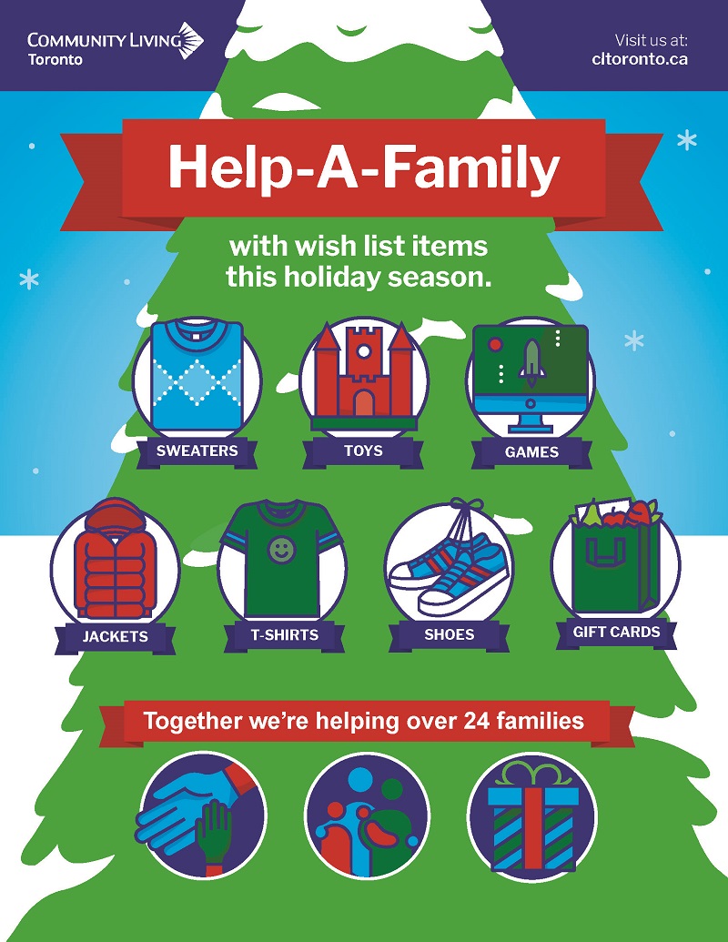 Help-A-Family Holiday Campaign | Community Living Toronto